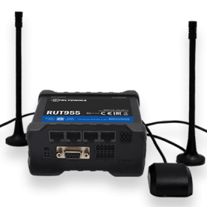 RUT955 - Router LTE CAT4 industrial dual SIM RS232/485 + IO + GNSS ...
